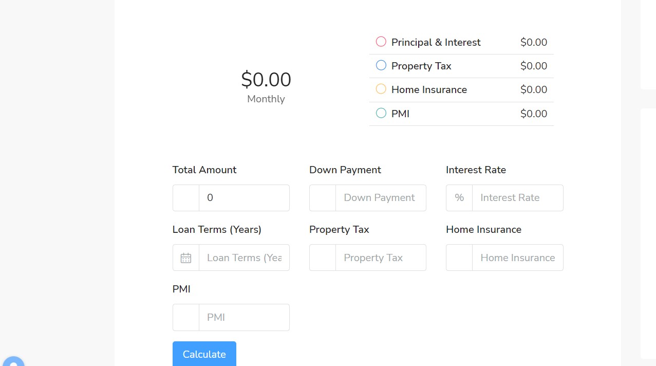 Mortgage Calculator FREE - Our Property Team